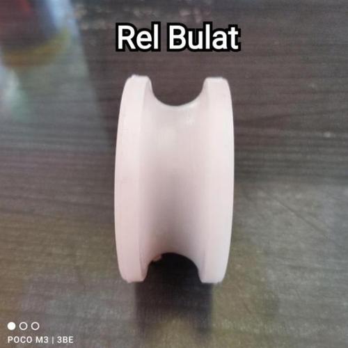 Jual roda pintu pagar nilon untuk rumah roda ukuran 8 cm pager besi ...