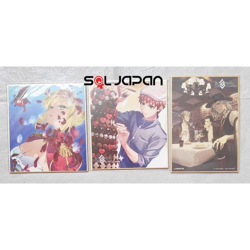 Jual Fate Grand Order FGO Shikishi Nero Emiya Edmond Salieri Holmes ...