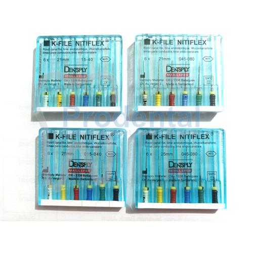 Jual Dental kfile Niti Nitiflex k-file niti dentsply file endo ...