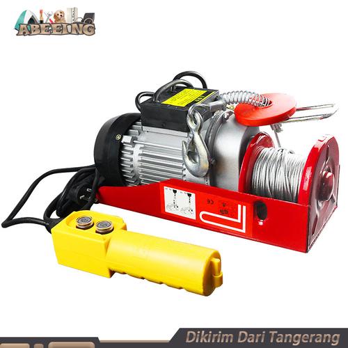 Jual Mini Electric Hoist Alat Derek Elektrik Double Hook 300kg X ...