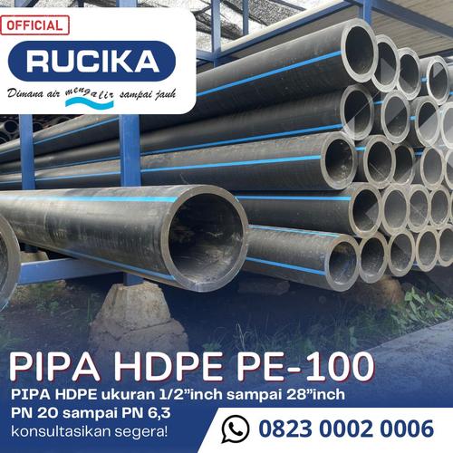 Jual Pipa Hdpe 14 inch Rucika - Pipa Rucika Hdpe Pe 100 - Jakarta Timur ...