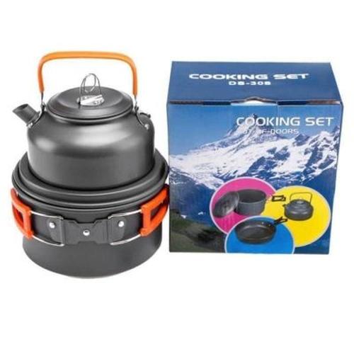 Jual cooking set ds308 nesting camping alat masak pendaki - DS308 ...
