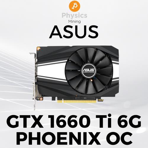 Jual ASUS GTX 1660 TI 6GB PHOENIX / VGA NVIDIA GEFORCE / SINGLE FAN ...