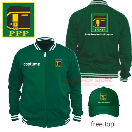 Jual jaket varsity partai PPP logo lama - M - Kab. Tangerang ...