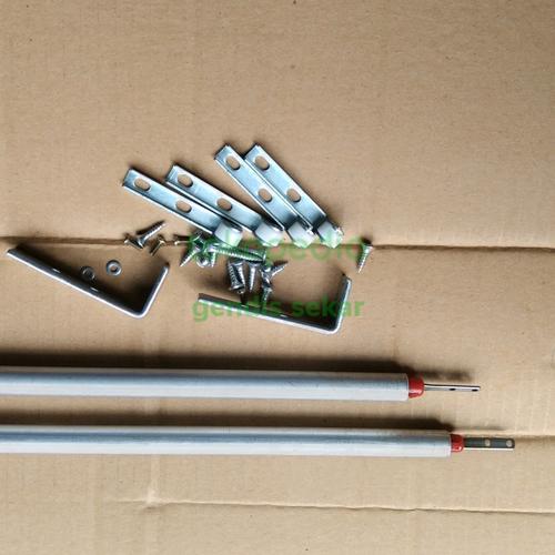 Jual rel jendela sliding vertikal | 45cm | engsel sliding vertikal ...