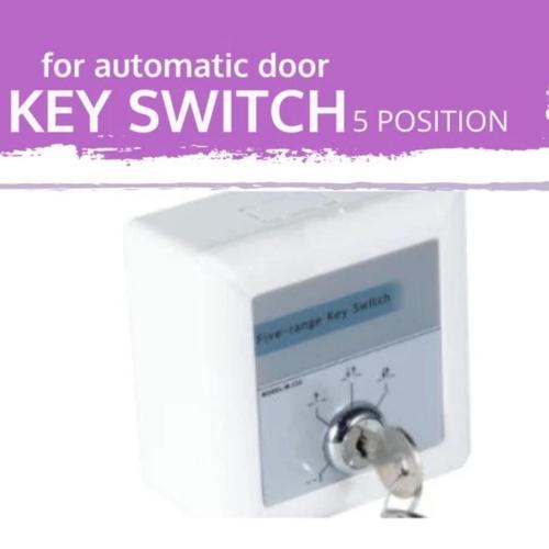 Jual Key switch locking for automatic sliding door 5 position function ...