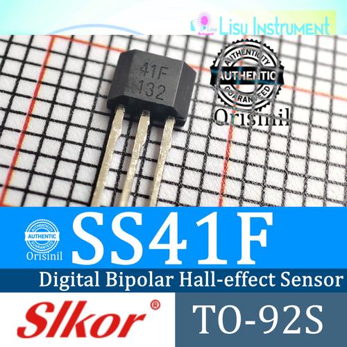 Jual SS41F 41F 0H41 SH41 S41 Digital Bipolar Hall-effect Sensor TO92 ...