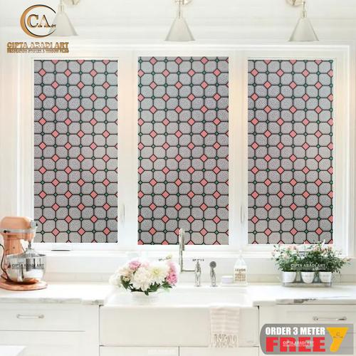 Promo STIKER KACA TERBARU MOTIF KACA PATRI - RAKEL - Kota Bekasi ...