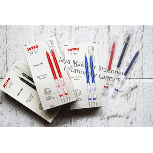 Jual Pen gel Joyko Grandez 0.5 mm GP-347 (Needle Tip) - Hitam - Jakarta ...