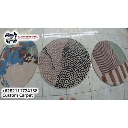 Jual Round Rugs Custom | Karpet Bulat Custom - Jakarta Barat - Cahaya ...