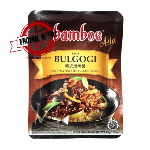 Promo BAMBOE Bumbu Instant Bulgogi / Beef Bulgogi Sauce HALAL 80 Gr ...