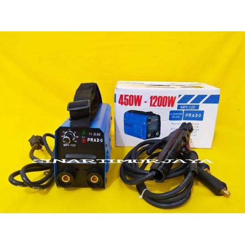 Jual PRADO MESIN TRAVO LAS / MESIN LAS INVERTER MPI-120 450 - 1200 WATT ...