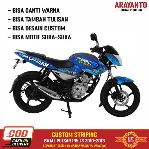Jual Stiker Decal Fullbody Custom Bajaj Pulsar 135 LS 2010-2013 - Kota ...