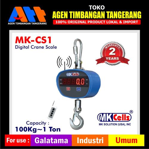 Jual Crane Scale MK-Cells MK-CS1 100kg ~ 1000kg Timbangan Gantung Digital - Kap. 100kg - Kab ...