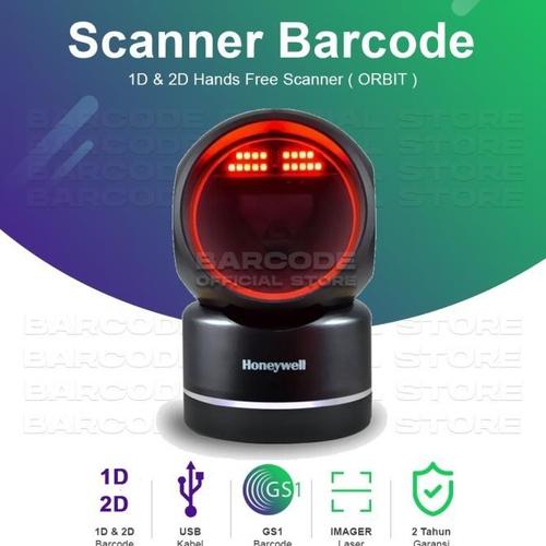 Jual BARCODE SCANNER HONEYWELL ORBIT HF680 1D/2D QR CODE EFAKTUR SCAN ...