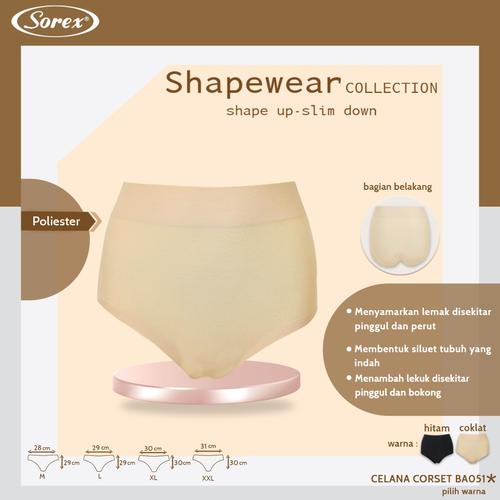 Jual CELANA CORSET SEAMLESS CD KORSET SOREX BA 051 052 053 SIZE M L XL ...