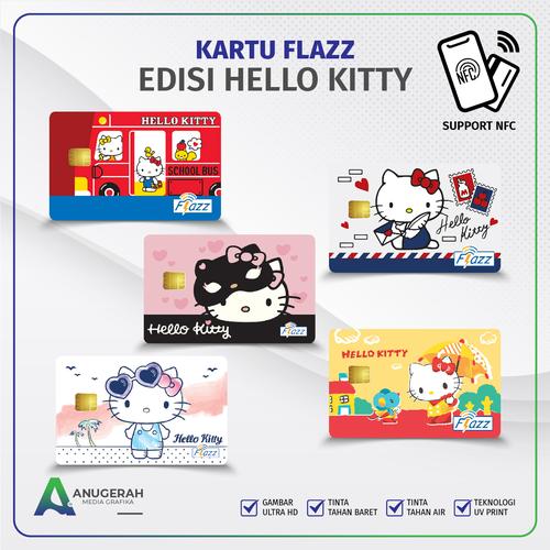 Jual Kartu Flazz BCA Gen 2 Motif Hello Kitty Limited Edition - HK Rain ...