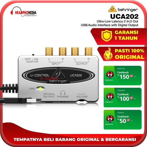 Jual Behringer UCA202 U-Control USB Audio Interface - Jakarta Barat - Headphonesia | Tokopedia