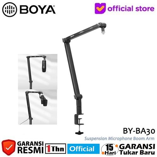 Promo Boya BY-BA30 Suspension Microphone Boom Arm with C-Clamp Mount Cicil 0% 3x - Jakarta Barat ...
