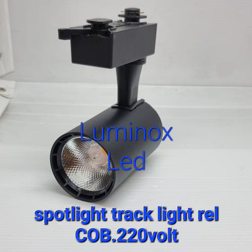 Jual lampu rel led 10w 10 watt spot light track light rell 10watt 10 w ...