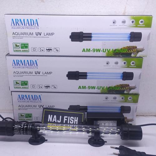 Jual Lampu UV Armada AM UV 9 Watt Basmi Algae Virus Bakteri & Penyakit ...