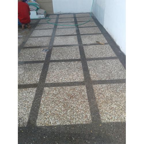 Jual Batu Alam, Batu koral sikat, cor sikat, CARPORT, Garasi - Kota ...