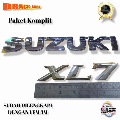 Jual LOGO EMBLEM TULISAN SUZUKI XL7 APV SUZUKI MILLENNIUM SERIES ...