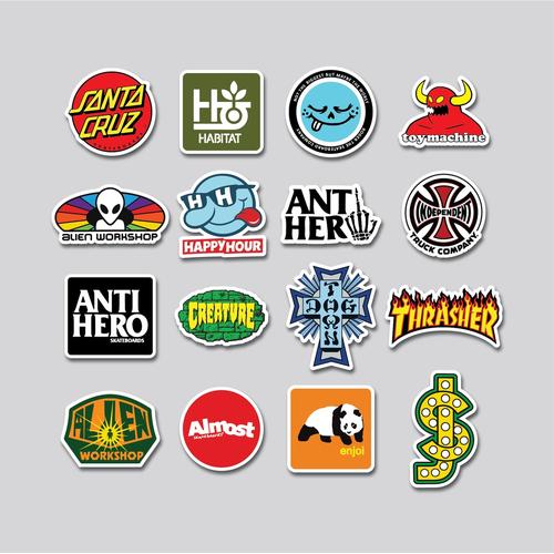 Jual Stiker Laptop Brand Logo Murah Sticker Pack Sticker Vynil - Kota ...