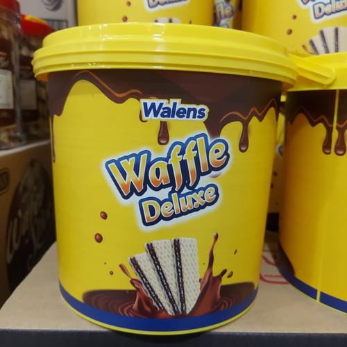 Jual Walens Waffle Deluxe Bucket 300gr-Wafer Coklat Ember-Cemilan ...
