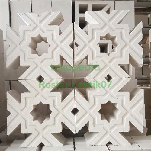 Jual roster bata roster minimalis/ roster beton buat sekat tembok pagar ...