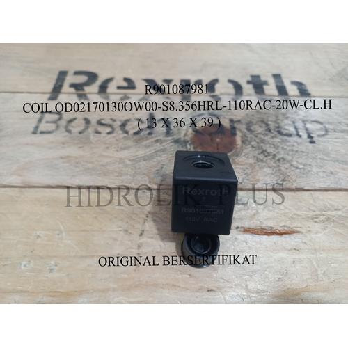 Jual COIL REXROTH R901087981 110V-RAC-20W-CL.H ( 13 X 36 X 39 ...