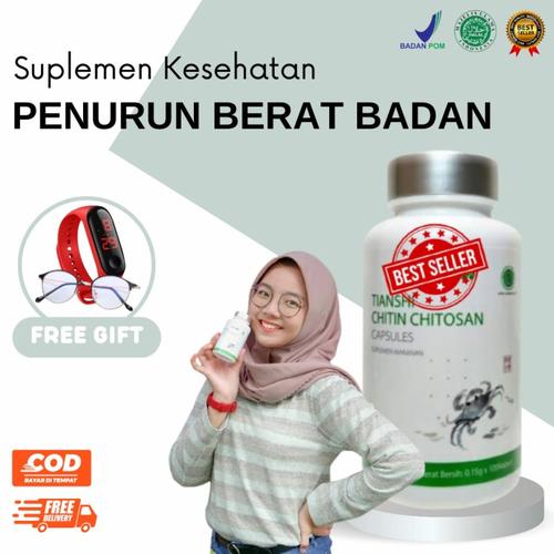 Jual Pelangsing Badan / Penurun Berat Badan Herbal - Chitin Chitosan ...
