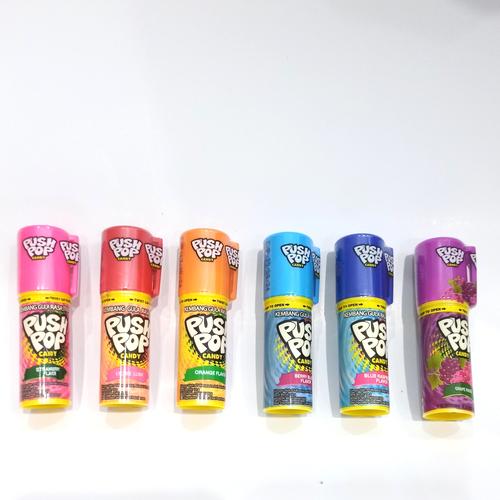 Jual Permen Push Pop Bentuk Lipstik per 1 Varian / Permen Push Pop ...