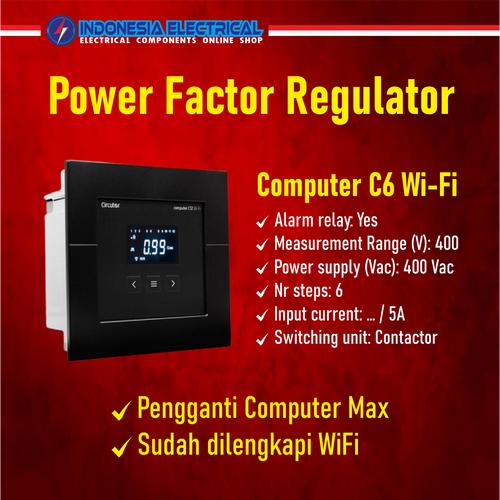 Jual Circutor Power factor regulator 6 step computer C6 Wi-Fi - Kota Bandung - indonesia ...