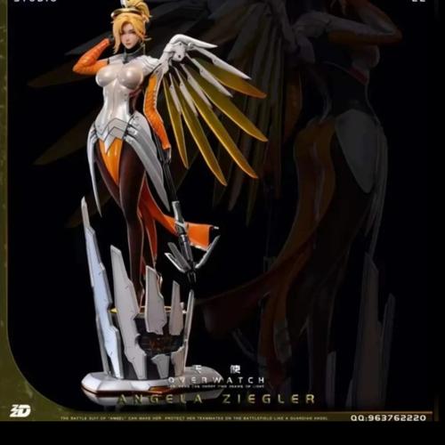 Jual ZZDD studio - Angela Ziegler Overwatch FIGURE STATUE GK - DELUXE ...