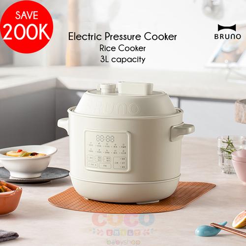 Jual BRUNO BZK-YLG01 Japan Electric Pressure Cooker Rice Cooker 3L ...