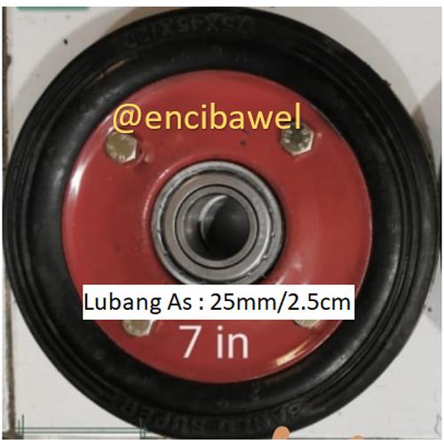 Jual roda troli 7 inch lory ban mati anti bocor - Jakarta Utara ...