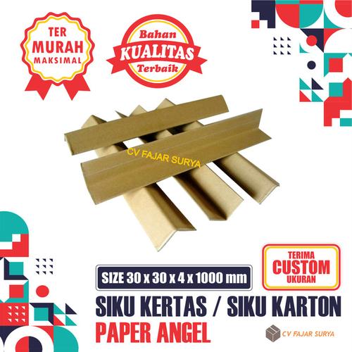 Jual KARTON SIKU PELINDUNG SUDUT 30 x 30 x 4 x 1000 mm 187gr PACKING ...