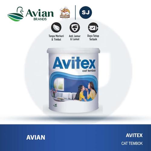 Jual Cat Tembok Avitex Super White 5 Kg - Kota Medan - SJ WARNA ...
