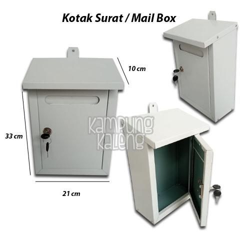 Jual Kotak Surat / Mail Box - Abu-abu - Kab. Bogor - KSURancage | Tokopedia