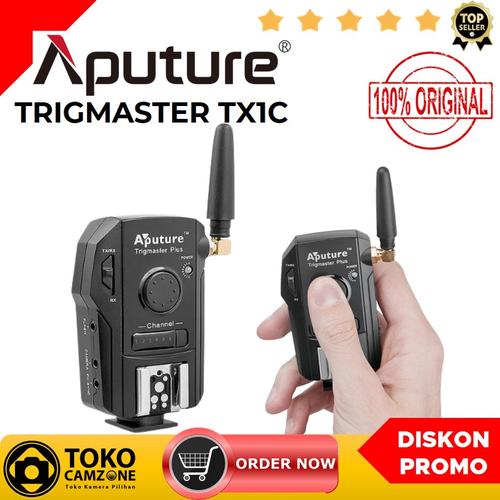 Promo Aputure TX1C Trigmaster Plus Remote Trigger & Receiver - Jakarta ...