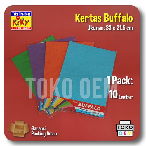 Jual KIKY KERTAS BUFFALO FOLIO ISI 10 LEMBAR - Hijau - Kab. Tangerang ...