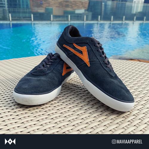 Jual Lakai Sheffield Charcoal Orange - Sepatu Skate 100% Original ...