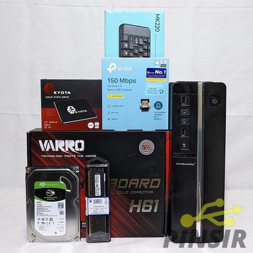 Jual CPU Mini Rakitan i7 RAM 16GB 8GB SSD 240GB Kecil Ringkas Office ...