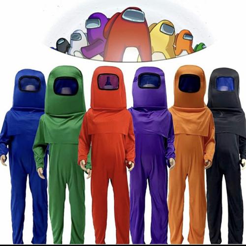 Jual kostum among us cosplay halloween | among us costume kids ...