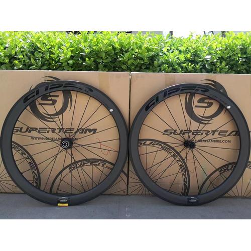 Jual Wheelset SUPERTEAM Carbon 50mm Rim Brake Hub R13 Original - Kota ...