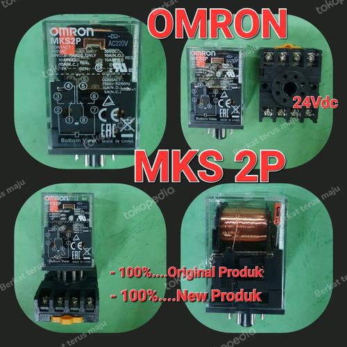 Jual Relay MK2P / MKS2P....New Model (24vdc atau 220vac) Omron Original - Jakarta Barat - Berkat ...