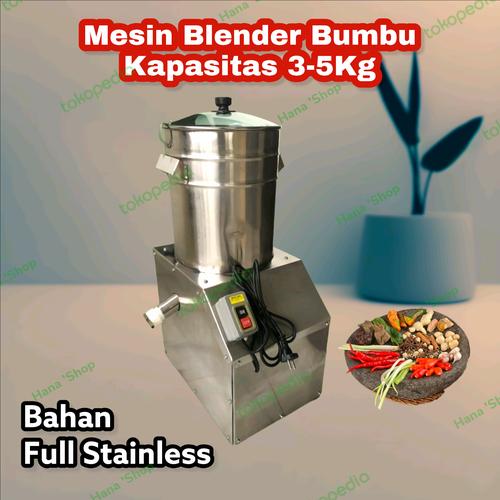 Jual Mesin Blender Bumbu Kap Besar - Alat Penggiling Penghalus Cabai ...