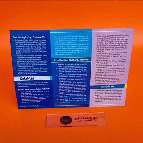 Jual Leaflet/brosur tentang cara yang benar dalam memerah asi - Kab. Tulungagung - Sinergi ...