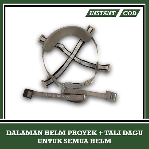 Jual Inner Dalaman Daleman Helm Proyek Safety Termasuk Tali Dagu Murah ...